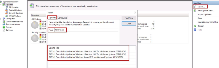 How to Manually Import Updates into WSUS