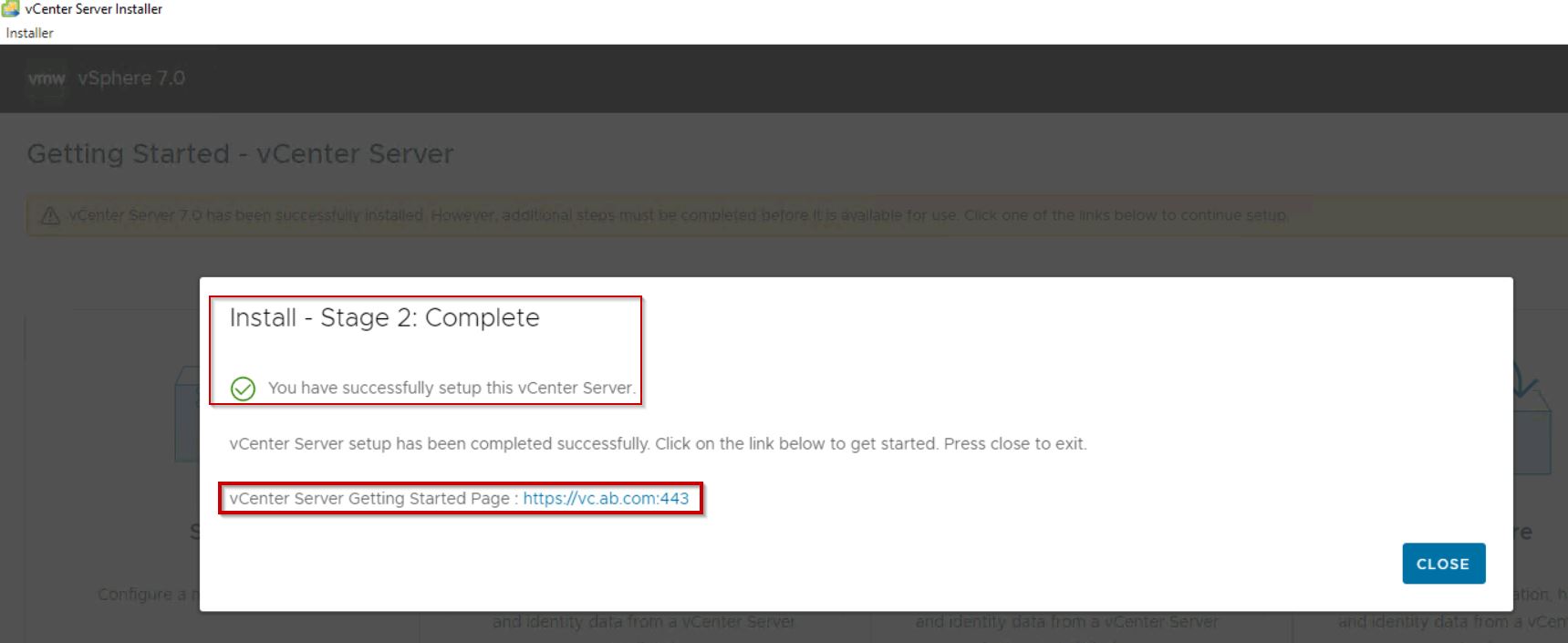 How to Install VCSA 7.0 Step by Step Guide