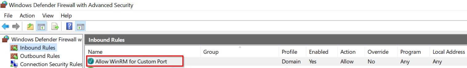 How To Change WinRM Listener Port