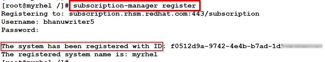 How to enable Red Hat Subscription on RHEL